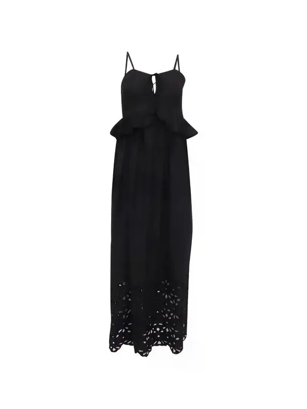 Caroline Constas Reyna Ruffled Maxi Dress