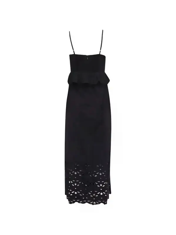 Caroline Constas Reyna Ruffled Maxi Dress