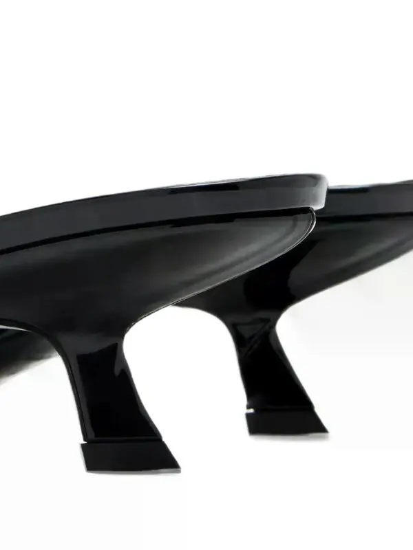 MUGLER Patent Leather Sandals