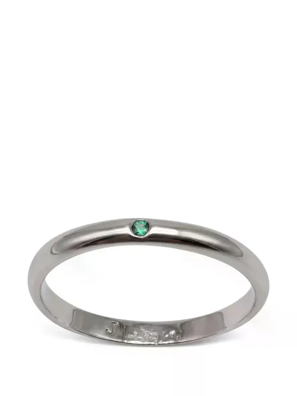Cartier Diamond Wedding Band Ring - Silver
