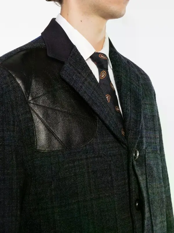 Junya Watanabe Patchwork Plaided Jacket