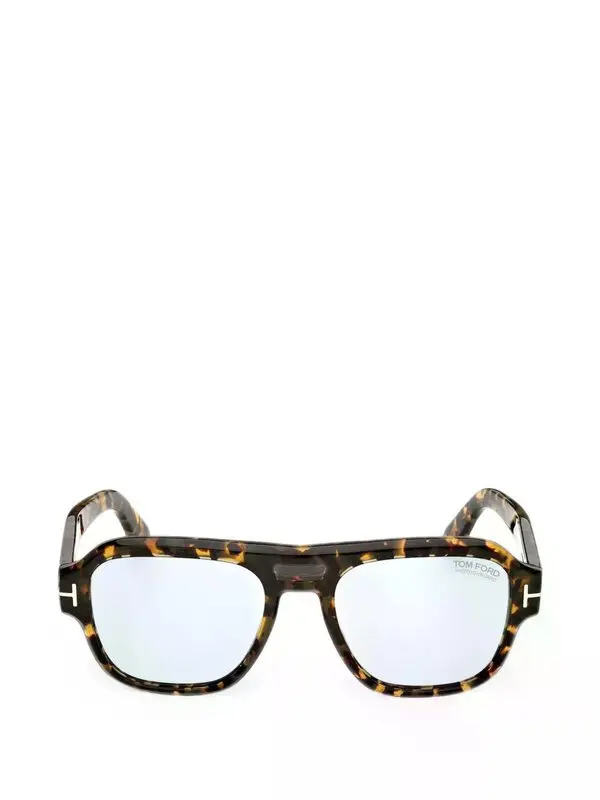 TOM FORD Square-frame Sunglasses - Brown