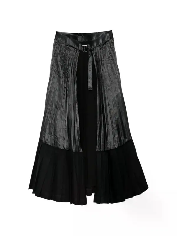 Junya Watanabe Panelled Pleat Skirt
