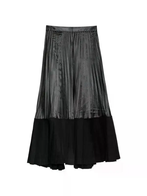 Junya Watanabe Panelled Pleat Skirt