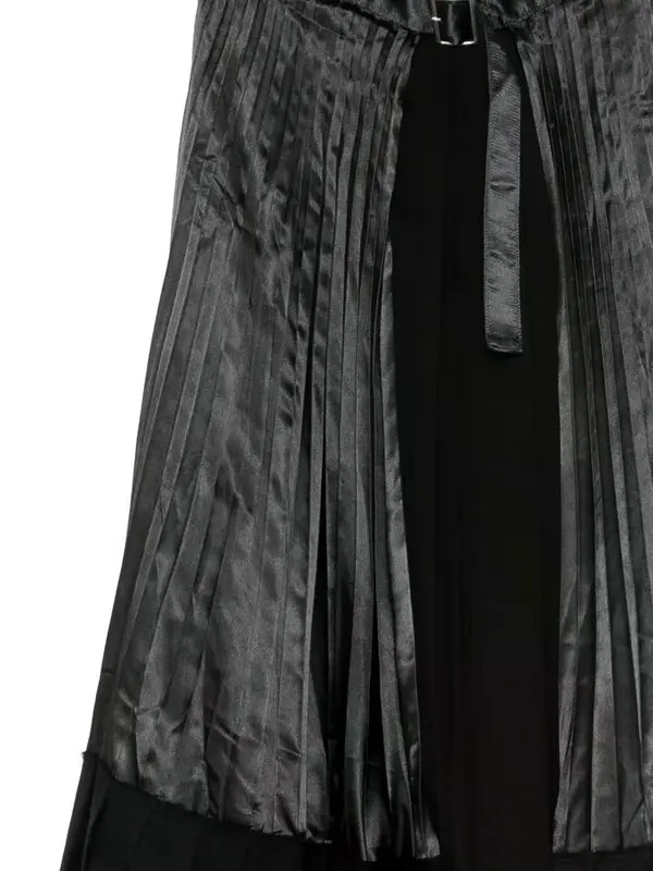 Junya Watanabe Panelled Pleat Skirt