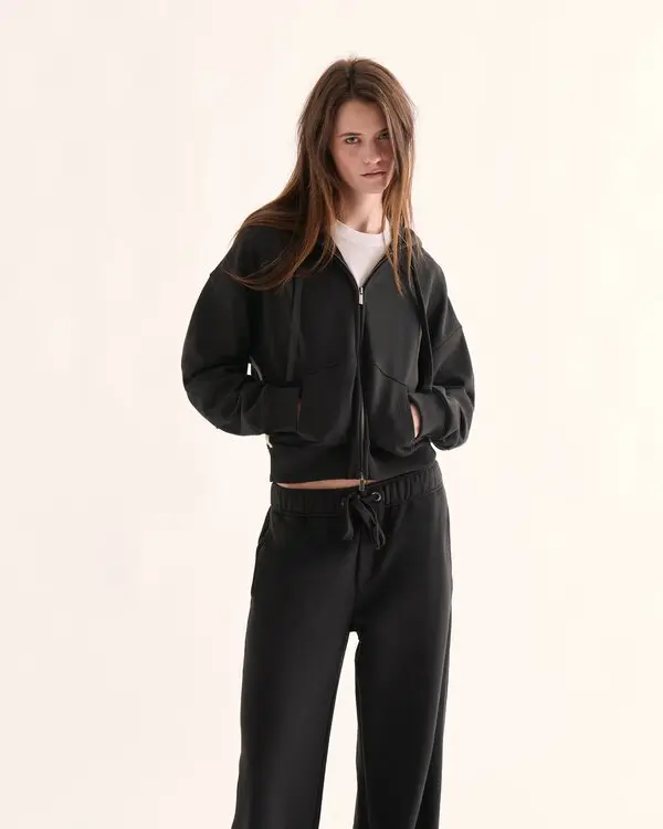 ATM Anthony Thomas Melillo Hailey Zip-up Cotton