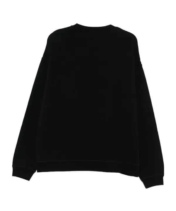 Dsquared2 Relax Fit Tactile Logo Crewneck Sweatshirt