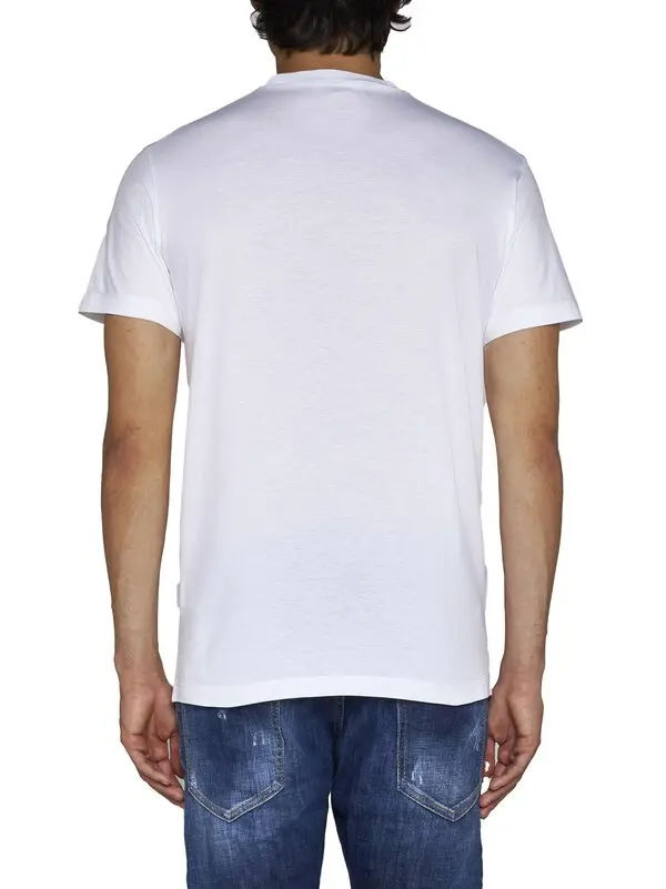 Dsquared2 Logo Printed Crewneck T-shirt