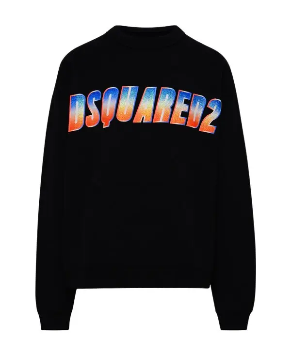 Dsquared2 Logo Printed Long-sleeved Sweatshirt