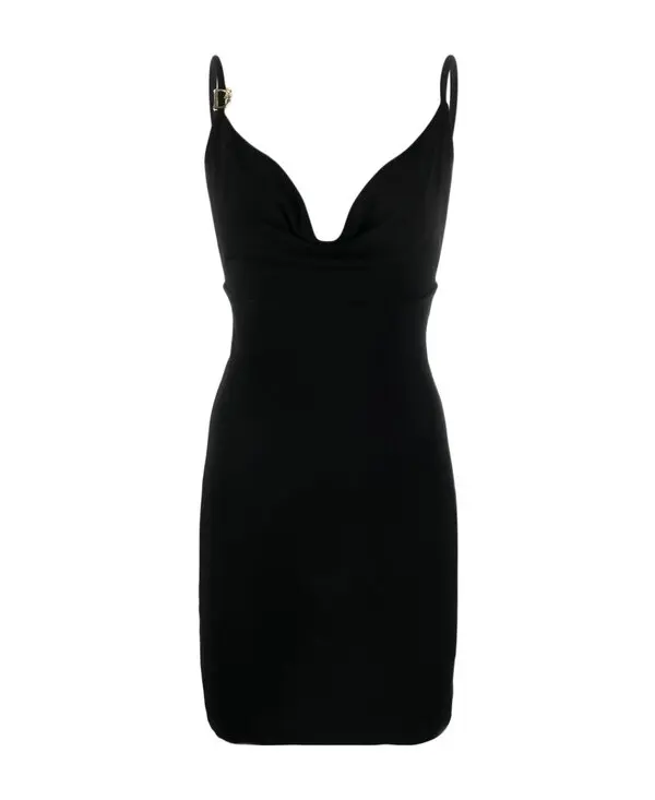 Dsquared2 Cowl Neck Mini Dress - Black