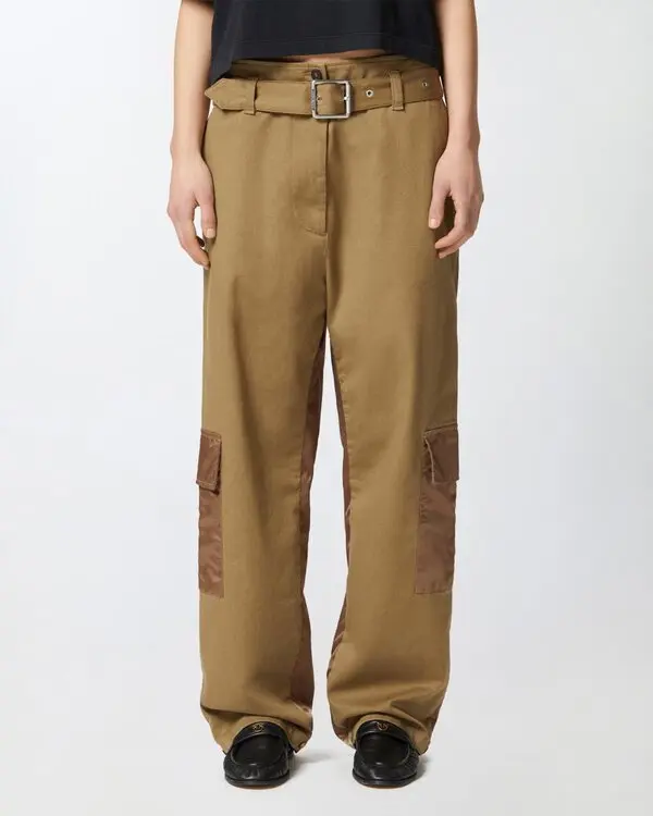 Pinko Belted Cargo Trousers