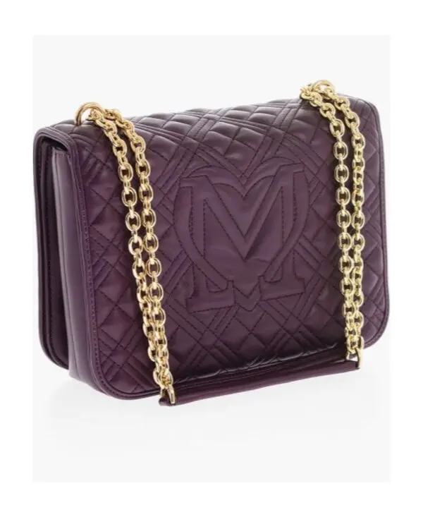 Moschino Diamond-quilted Crossbody Bag