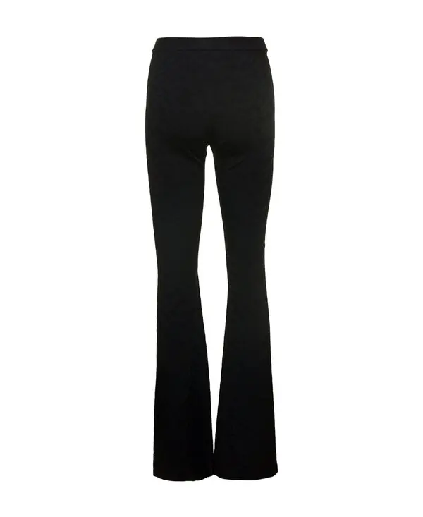 Versace Logo-plaque Knitted Trousers