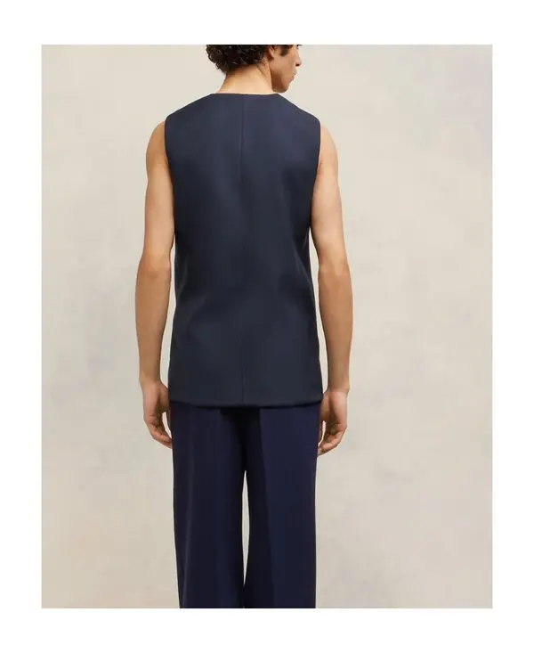 AMI Paris Tailored Wool Waistcoat