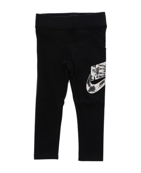 Nike Tie-dye Logo-print Leggings - Black