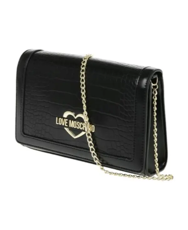 Moschino Crocodile-effect Crossbody Bag