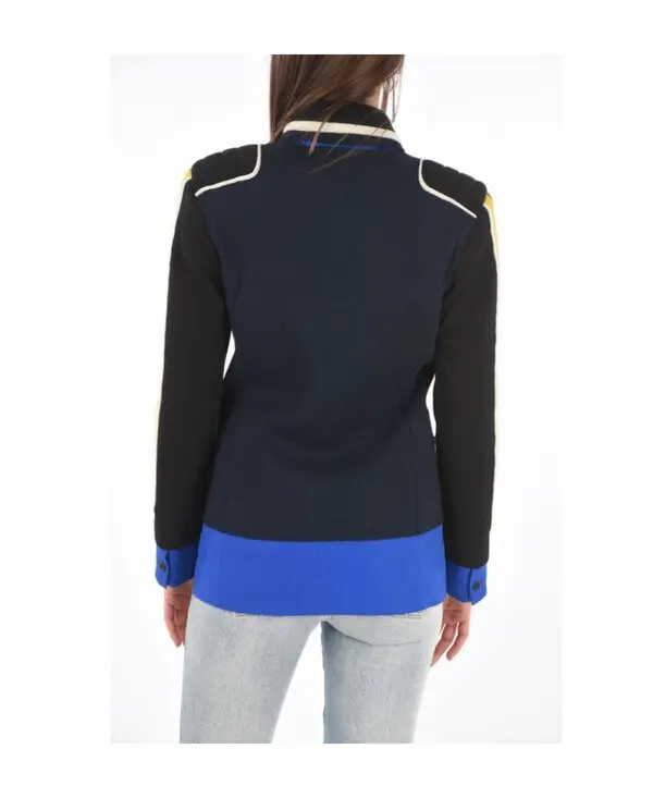 MAISON MARGIELA Two-tone Double-breasted Blazer