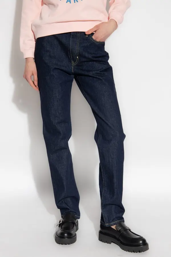 Kenzo Asagao Straight-leg Mid-rise Jeans