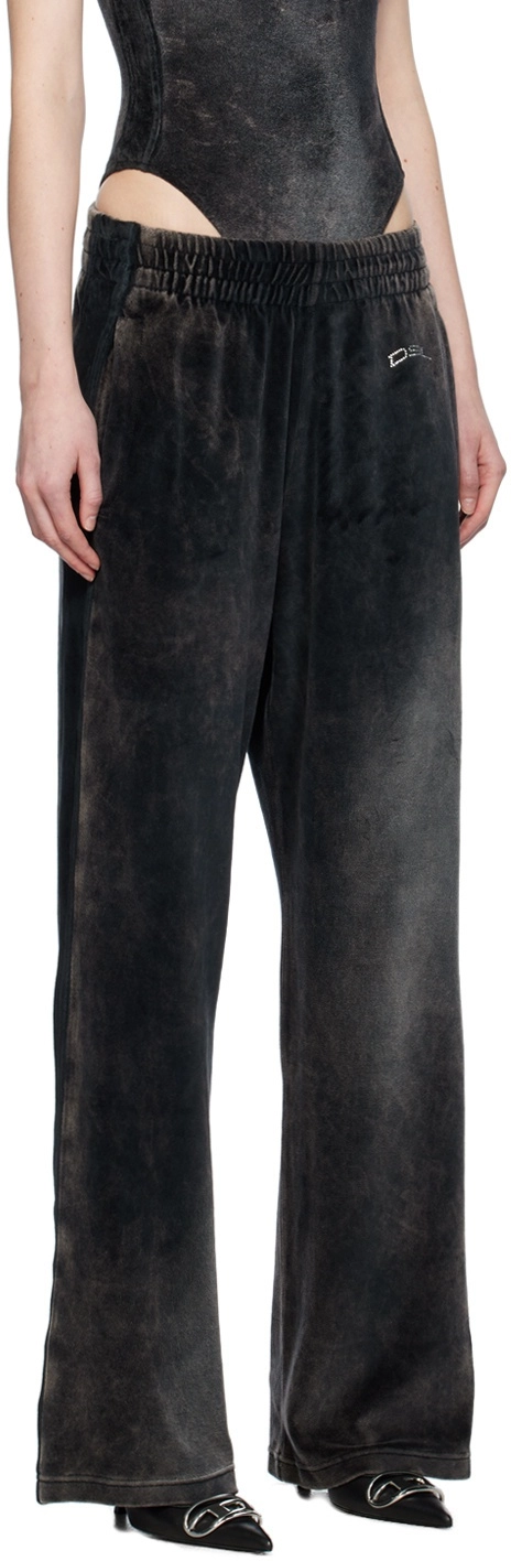 DIESEL® P-martyn Chenille Wide-leg Track Pants