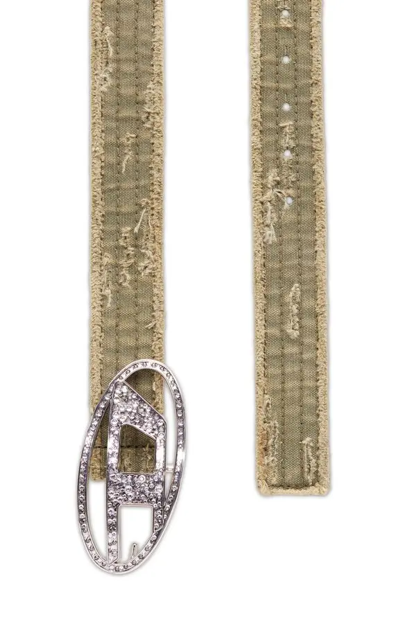 DIESEL® B-1dr Strass Distressed Belt