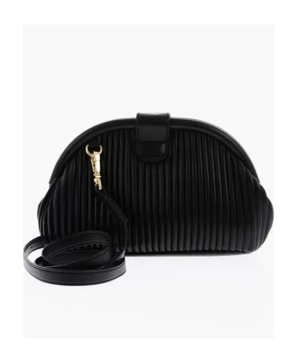 Moschino Pleated Cross Body Bag