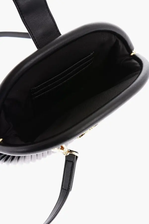 Moschino Pleated Cross Body Bag