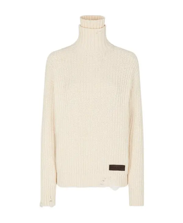 Dsquared2 Distressed Roll-neck Jumper