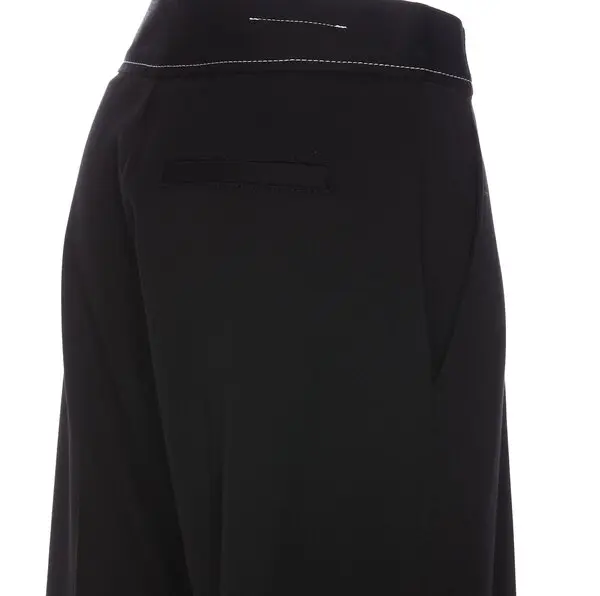 MAISON MARGIELA High-waisted Wide-leg Pants