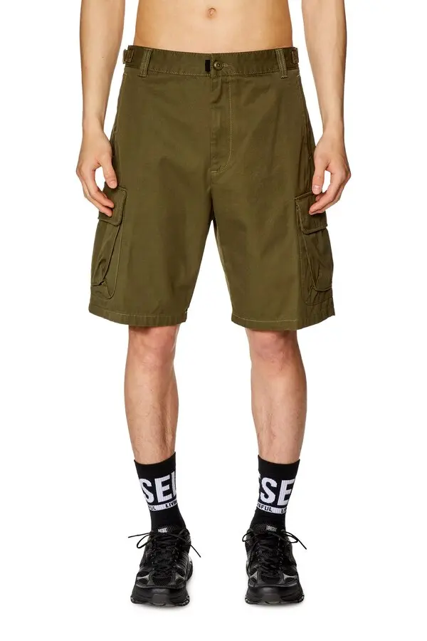 DIESEL® P-argym Knee-length Cargo Shorts