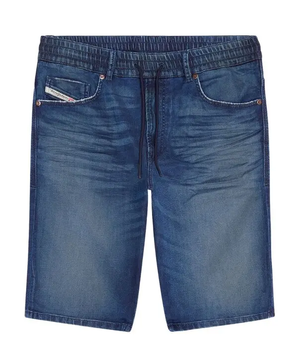 DIESEL® Logo Patch Denim Shorts