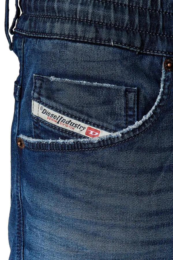 DIESEL® Logo Patch Denim Shorts
