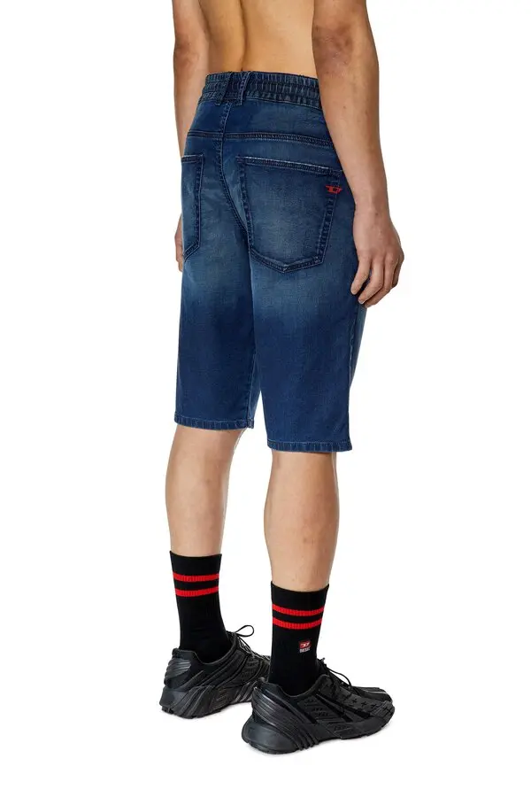 DIESEL® Logo Patch Denim Shorts