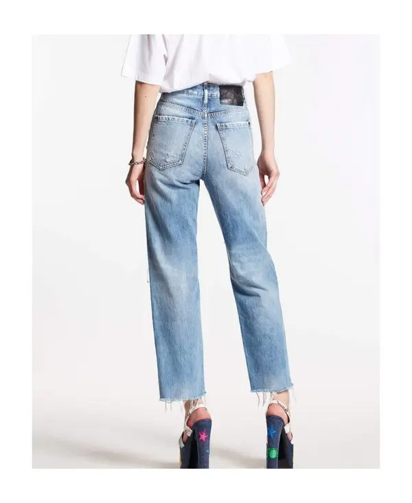 Dsquared2 Distressed Logo Patch Jeans