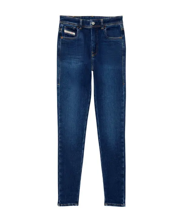 DIESEL® Logo-patch Denim Jeans - Blue