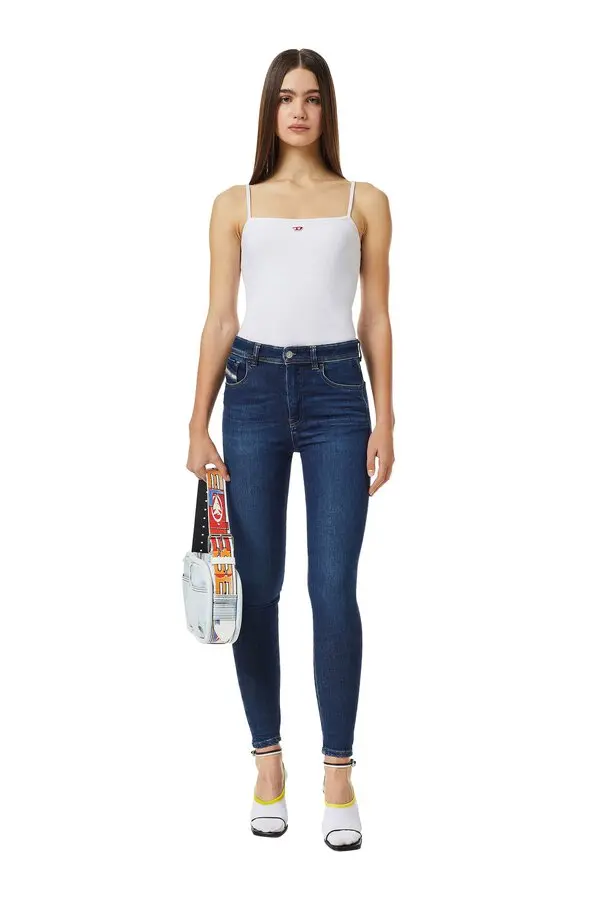 DIESEL® Logo-patch Denim Jeans