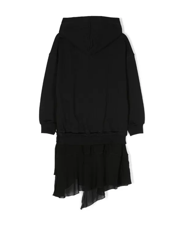 DIESEL® Asymmetric Hooded Dress