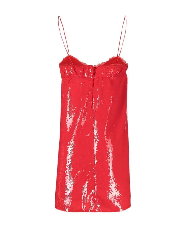 GANNI Sequin Embellished Mini Dress