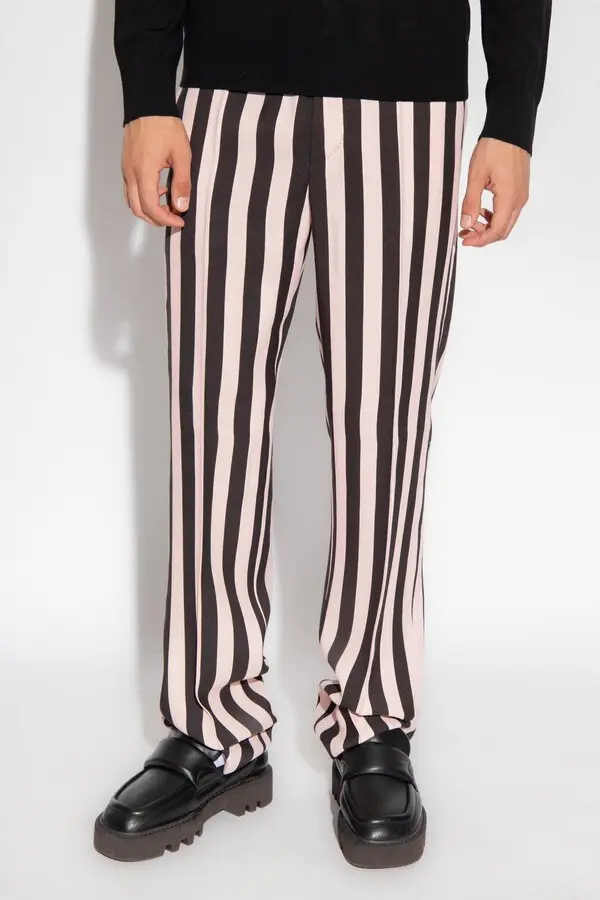 Dsquared2 Striped Straight-leg Trousers