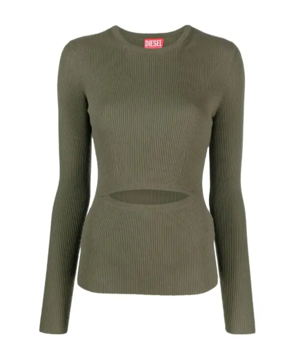 DIESEL® Cut-out Knitted Jumper