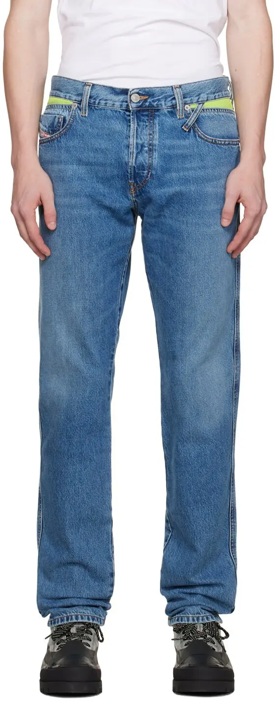 DIESEL® 1995 D-sark Mid-rise Straight Jeans