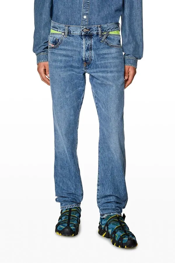 DIESEL® 1995 D-sark Mid-rise Straight Jeans