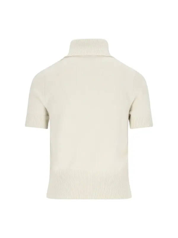 DIESEL® Logo Patch High Neck Sweater