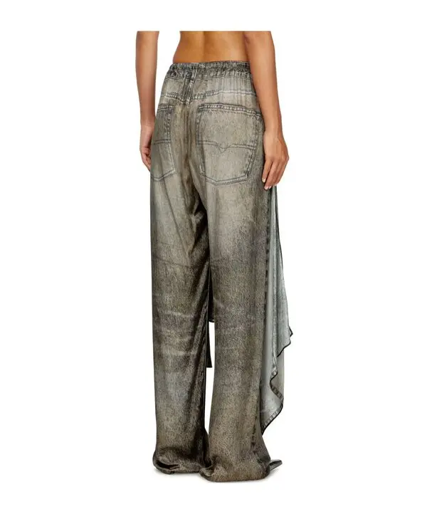 DIESEL® P-aloma Wide-leg Trousers