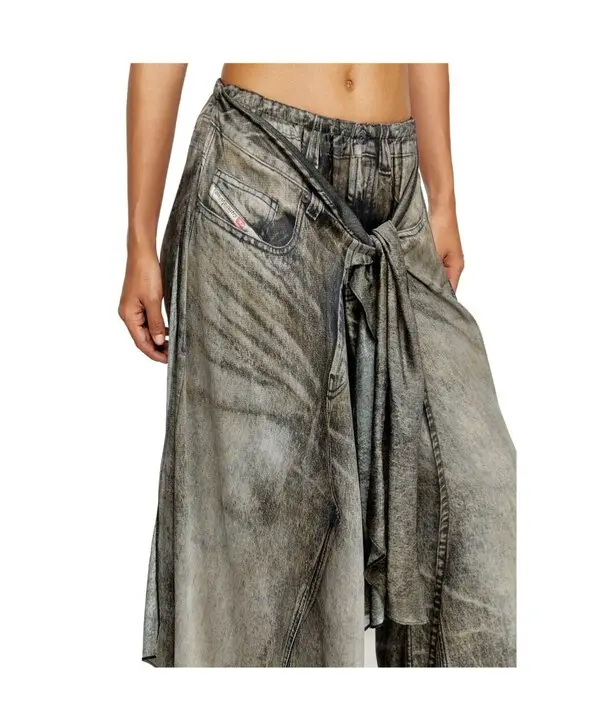 DIESEL® P-aloma Wide-leg Trousers