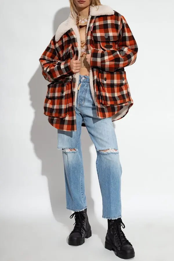 Dsquared2 Distressed Cropped Jeans