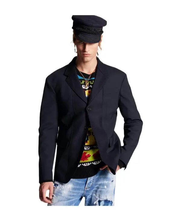 Dsquared2 Tailored Single-breasted Blazer - Black