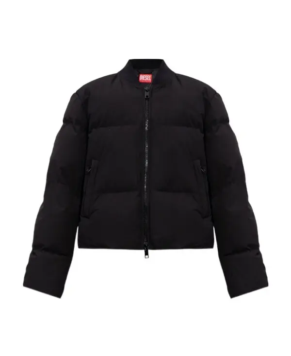 DIESEL® W-oluch Padded Puffer Jacket - Black