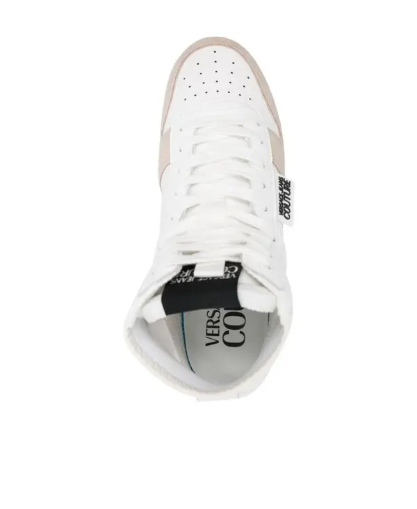 Versace Baroque-panel High-top Sneakers