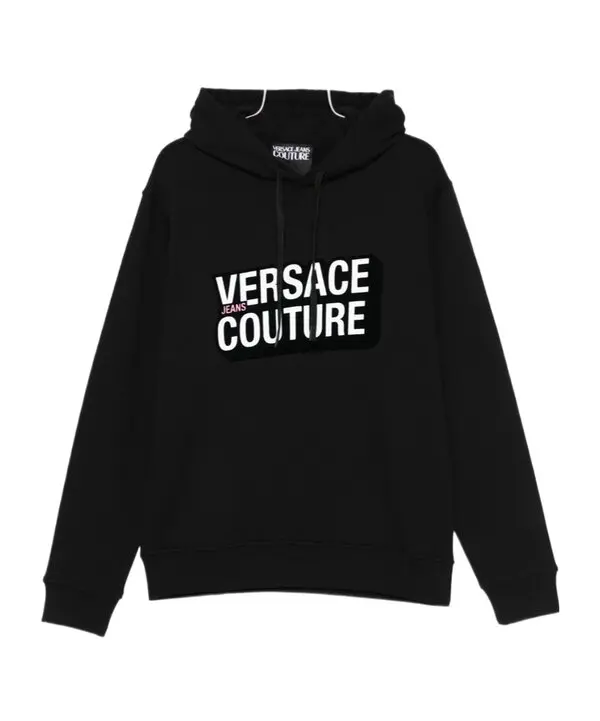 Versace Logo Print Hoodie