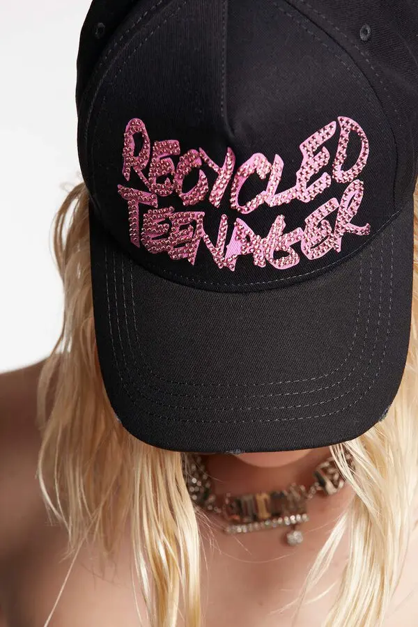 Dsquared2 Logo-appliqué Cotton Baseball Cap